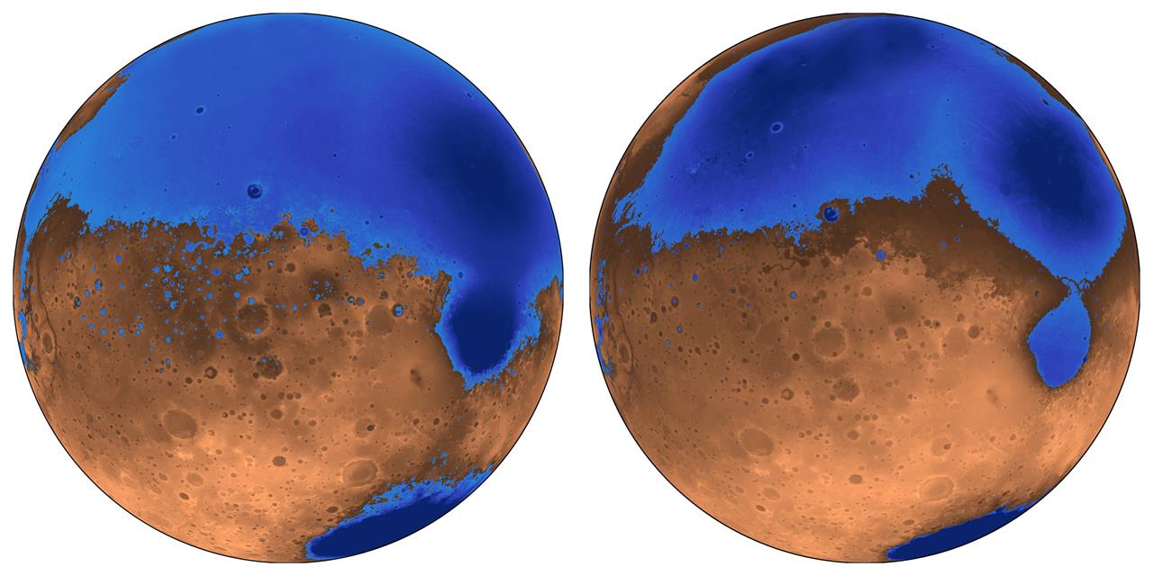 Mars Oceans Formed Early [1 min read]