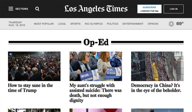 Sample Op Ed Article