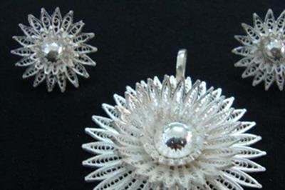 Silver Filigree from Orissa (Tarakasi) [1 min read]