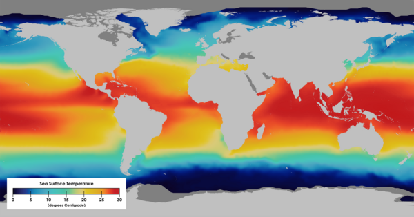 Temperature & Salinity distribution in the Ocean [1 min read]