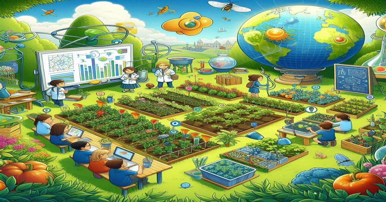 School Gardens Promote Science and Sustainability