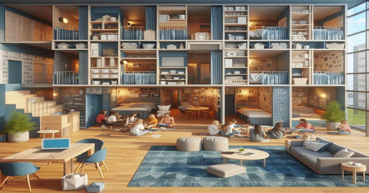 On-Campus Housing: Co-living and Shared Spaces