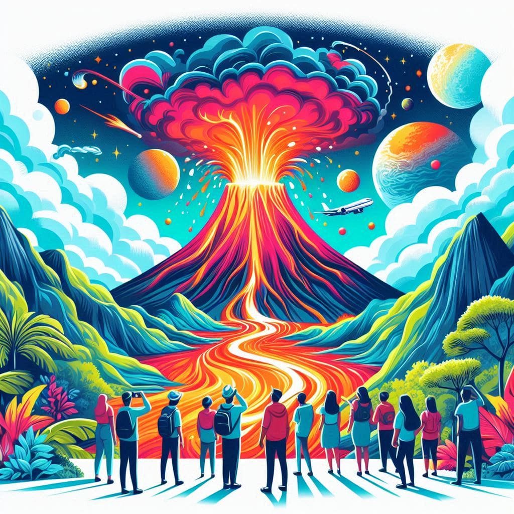 What is volcanicity and associated landforms?