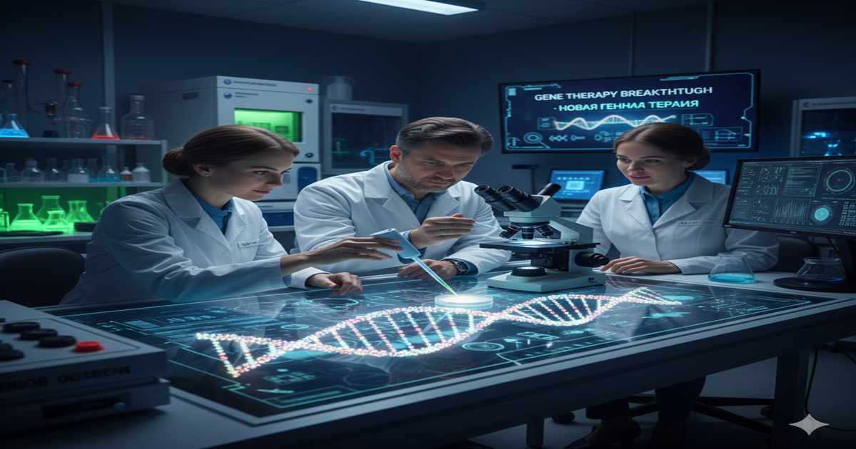 Russian Scientists Discover New Gene Therapy Techniques